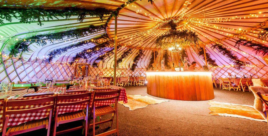 YurtBar Christmas Parties - Yorkshire Yurts