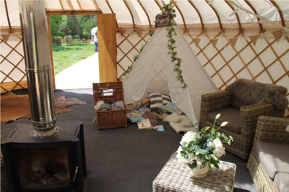 25ft Yurt - Yorkshire Yurts