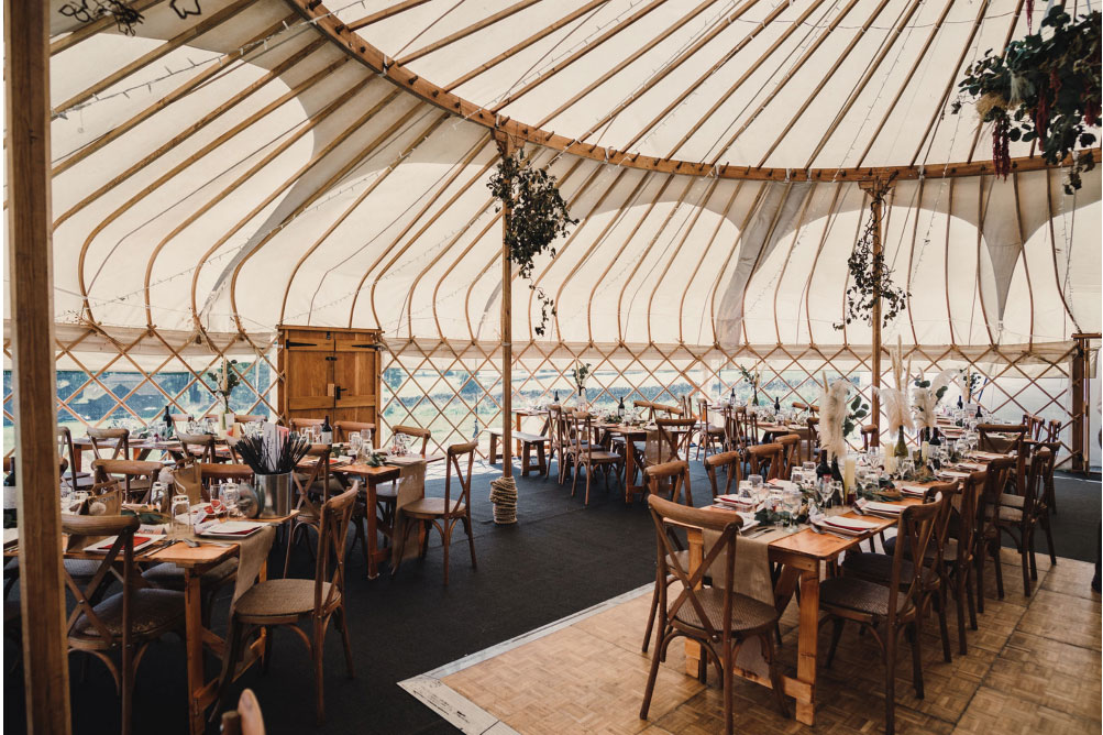 50ft Yurt - Yorkshire Yurts